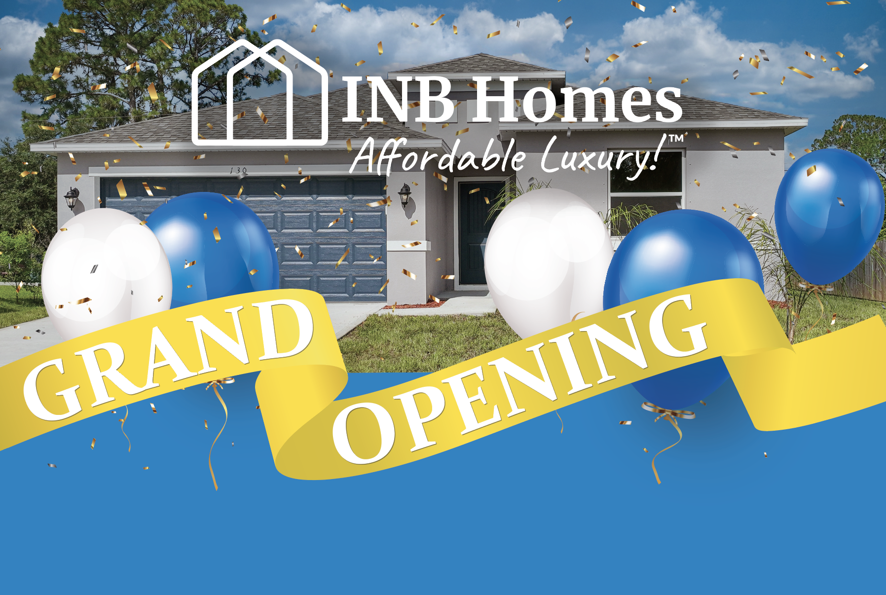 Grand Opening of INB Homes' Model Home in Palm Bay, Florida - INB Homes